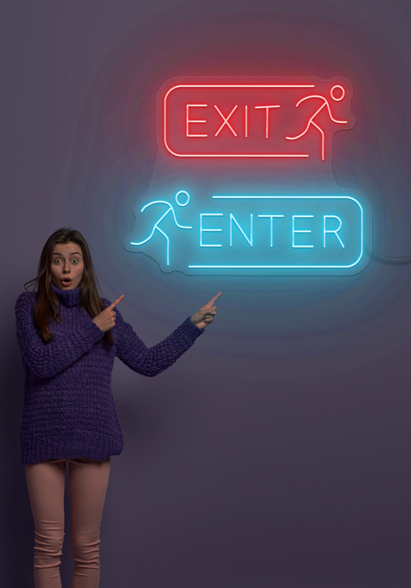 Enter & Exit – The Neon Factory Australia