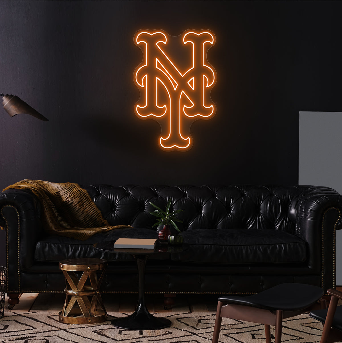 New York M Baseball LED Neon Sign – The Neon Factory Australia