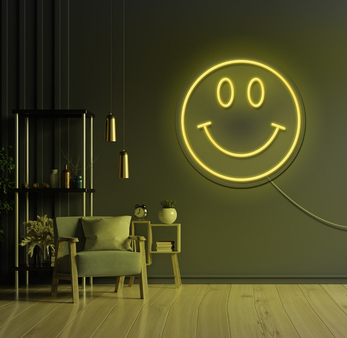 Smiley Face Neon Sign – The Neon Factory