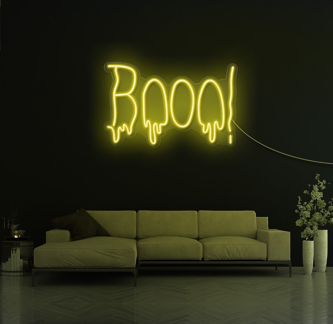 Booo! Neon Sign – The Neon Factory